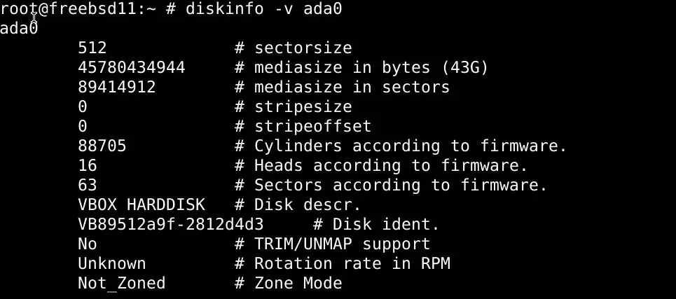 Дискове със списък на FreeBSD 2109_7