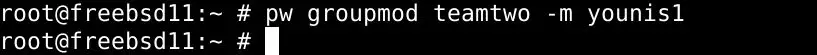 FreeBSD أضف المستخدم إلى المجموعات 2112_6
