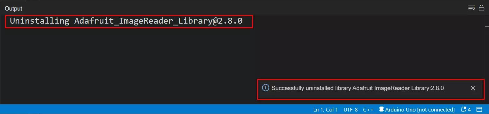 Bagaimana Cara Menghapus Perpustakaan Arduino? 2124_5