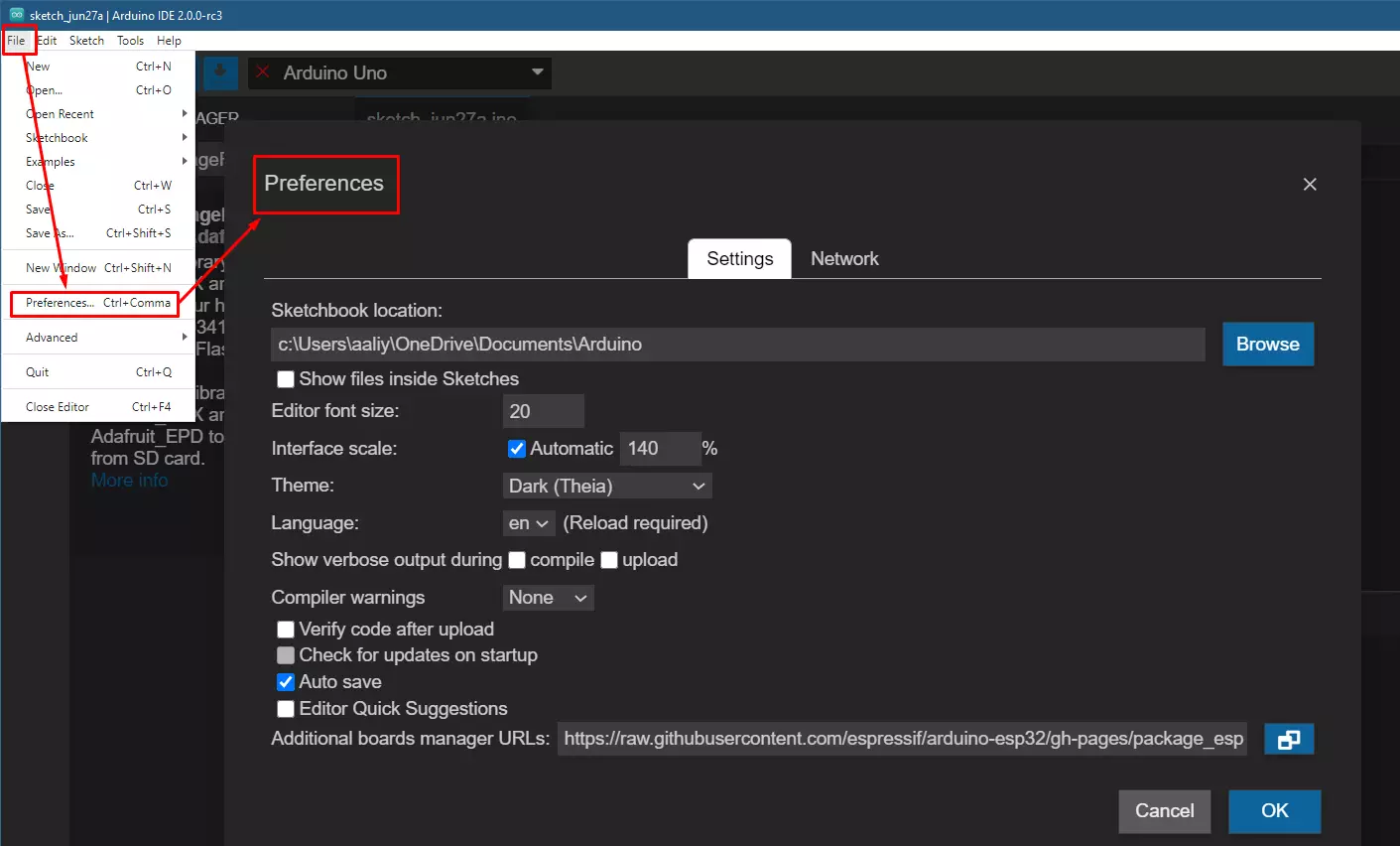 Unsaon Pagtangtang sa Arduino Library? 2124_6