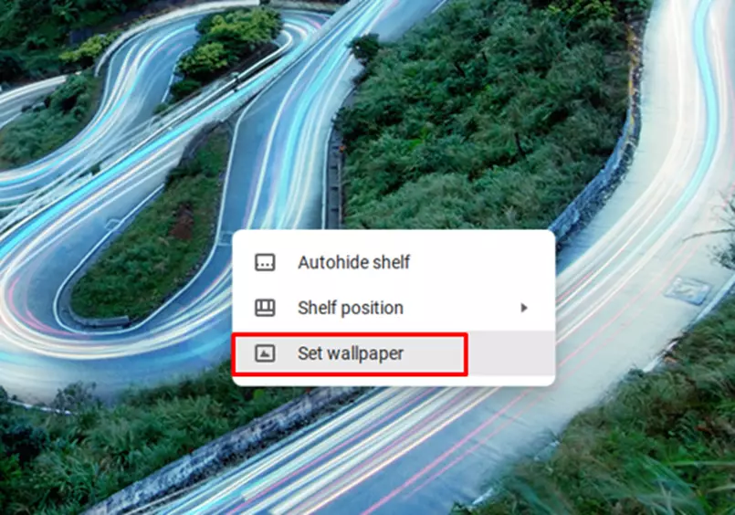 Chromebook லேப்டாப்பில் வால்பேப்பரை மாற்ற 3 வெவ்வேறு முறைகள் 2134_1