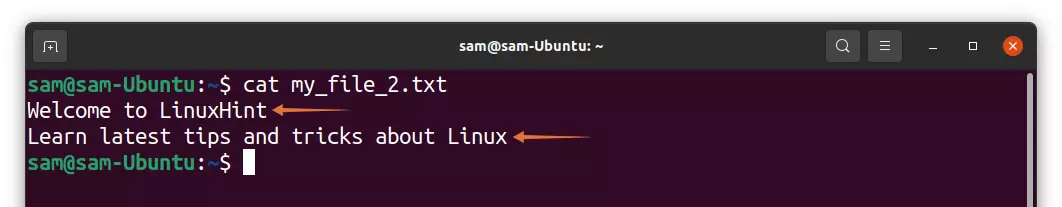 ความแตกต่างระหว่าง “>” และ “>>” ใน Linux 2166_10