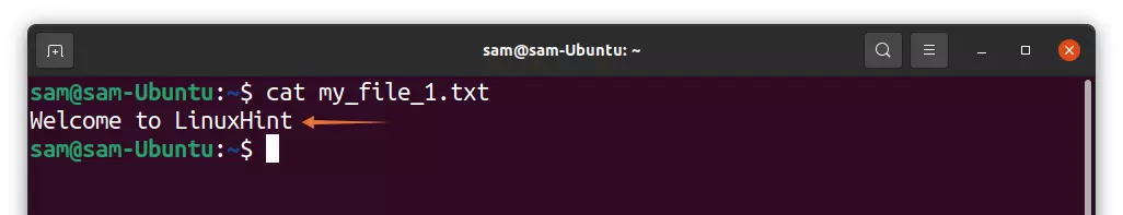 ความแตกต่างระหว่าง “>” และ “>>” ใน Linux 2166_3