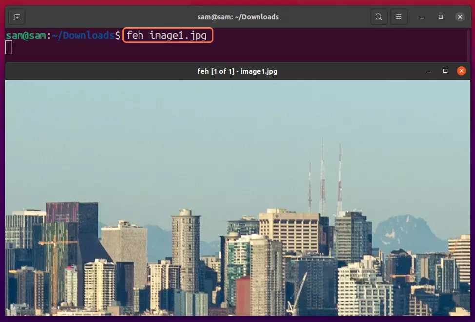 Giunsa Nako Pagpakita ang usa ka Imahe sa usa ka Terminal sa Linux? 2169_10