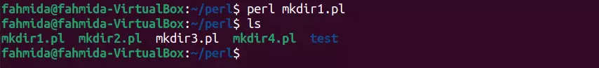 PERL Mkdir()-Funktion 2176_1