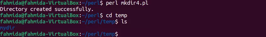 PERL Mkdir() Ntchito 2176_4