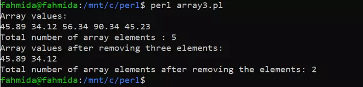 Bilangin ang Array Length sa PERL 2181_3