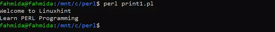 PERL'de Print Kullanımı 2186_1