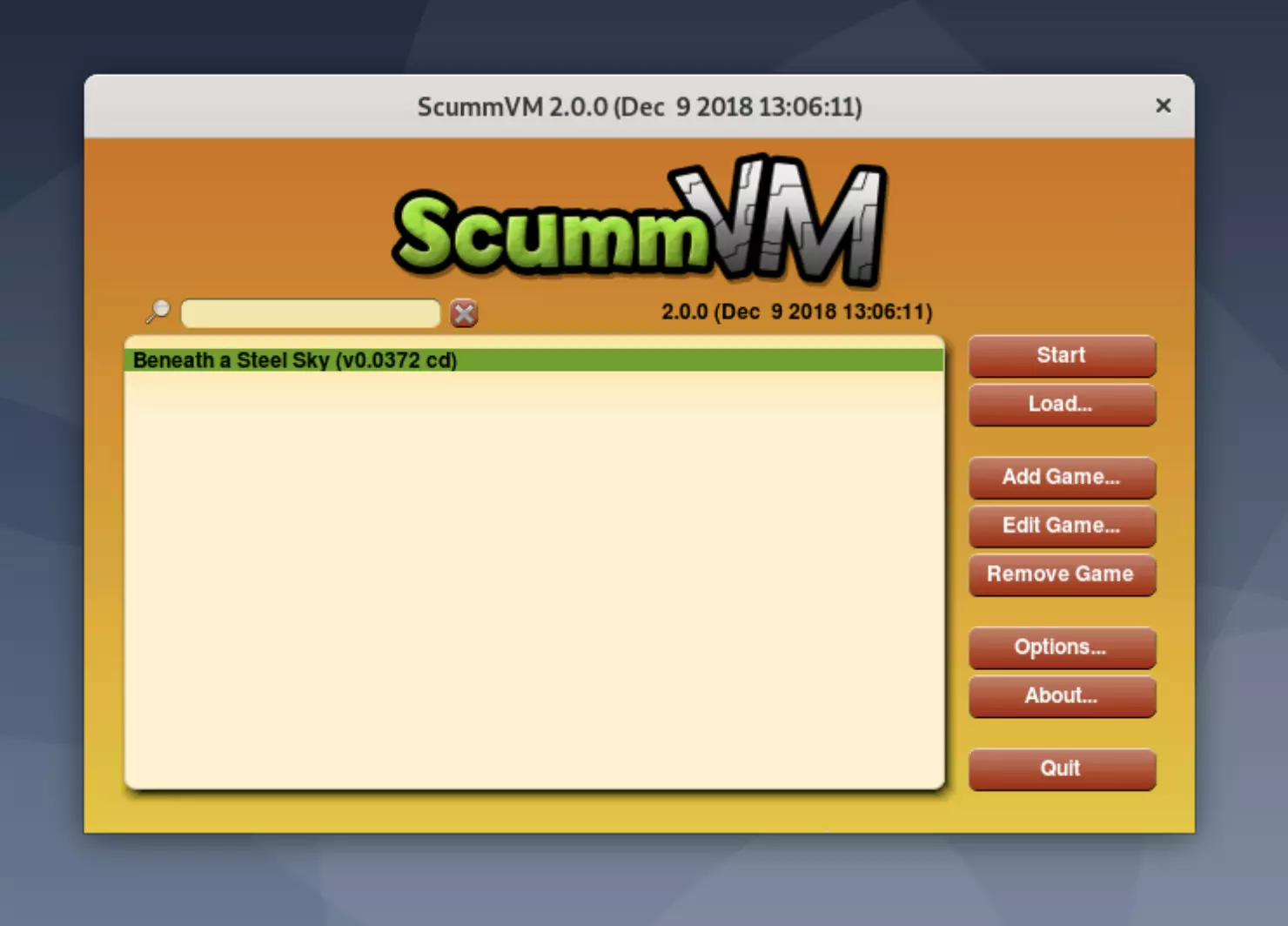 ScummVM- Linux တွင် ဂန္တဝင်စွန့်စားခန်းဂိမ်းများကို ကစားရန် အကောင်းဆုံးနည်းလမ်း 2234_3