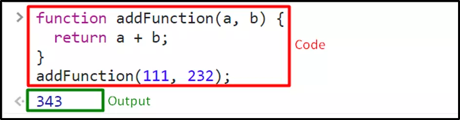 JavaScript'те функцияны чакыруу 2270_1