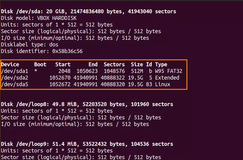 Wie zeige ich nicht gemountete Laufwerke in Linux an? 2283_3