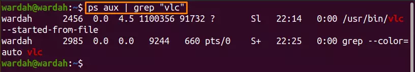 Ubuntu에서 프로세스 ID를 찾는 방법 2285_4