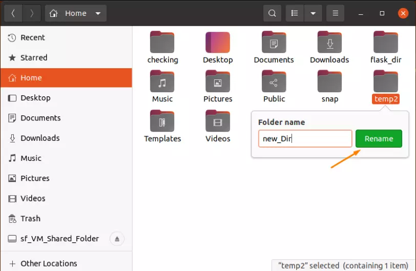 Hur man byter namn på en katalog i Linux 2290_18