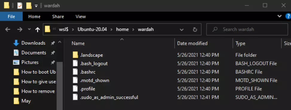 मी WSL वरून Windows वर फाइल्स कसे हस्तांतरित करू 2291_6