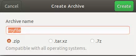 Ikani 7Zip Compression Tool pa Ubuntu 2309_9