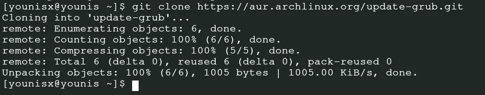 Nola eguneratu Grub Arch Linux-en 2311_8