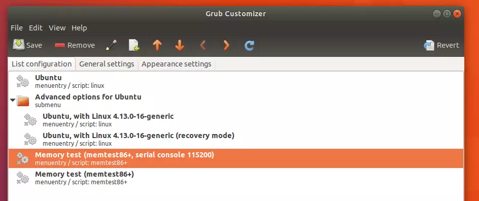 Ubuntu дээр Grub Customizer суулгана уу 2322_13