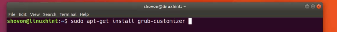 Sanya Grub Customizer akan Ubuntu 2322_6