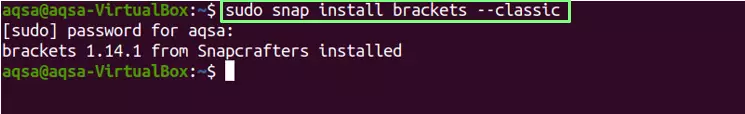 Instalar Brackets Code Editor en Ubuntu 20.04 2327_1