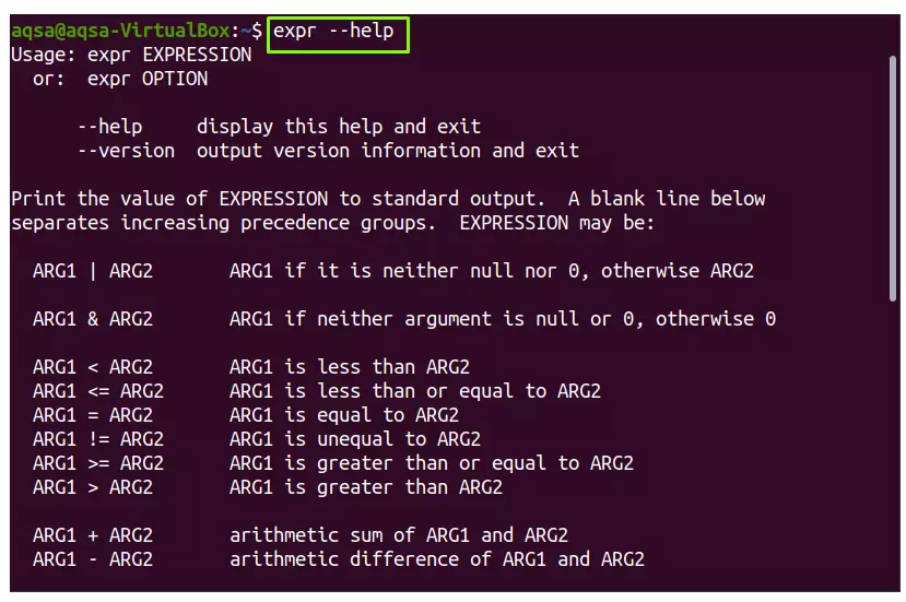 Kif taħdem mal-kmand Linux Expr 2340_15