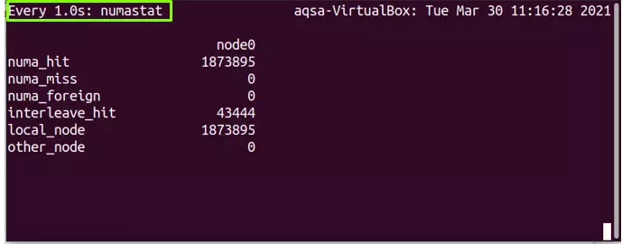 Cara Menjalankan arahan Numastat di Linux 2342_14