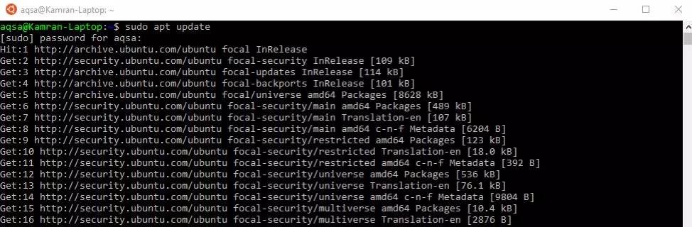 Kif tinstalla Ubuntu 20.04 fuq Windows 10? 2346_15