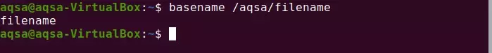 Basename Kommando op Linux 2347_3