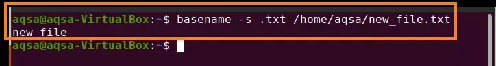 Linux'та Basename Command 2347_8