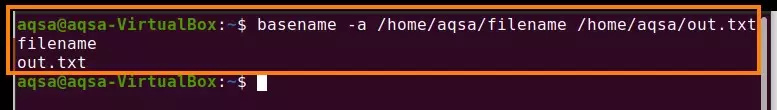 Basename Kommando op Linux 2347_9