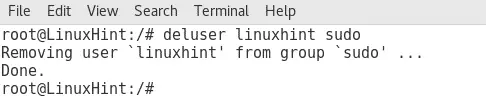 Linux တွင် sudo အထူးအခွင့်အရေးများကို စီမံခန့်ခွဲခြင်း။ 235_3