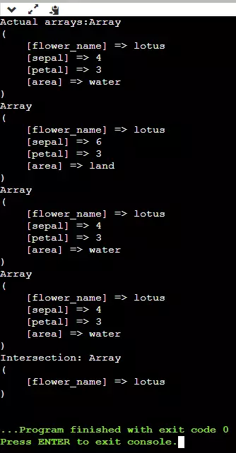 PHP array_intersect_assoc () କାର୍ଯ୍ୟ | 2366_2