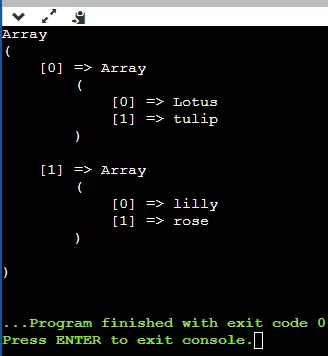 PHP Array_Chunk() функциясы 2367_4