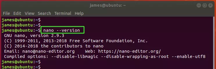 Come usare Nano in Linux 2375_1