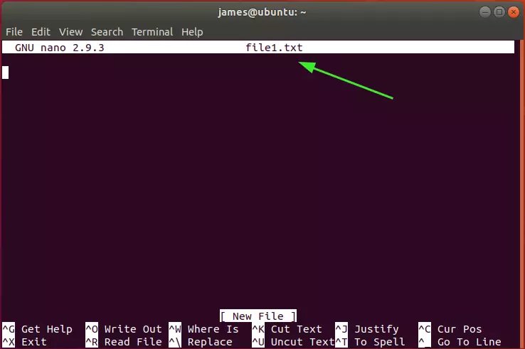 Cara Nggunakake Nano ing Linux 2375_2