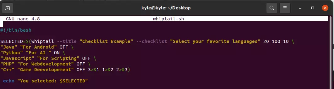whiptail Interactive Shell Scripts 237_17