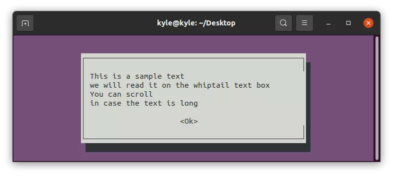 Whiptail interaktívne skripty Shell 237_5