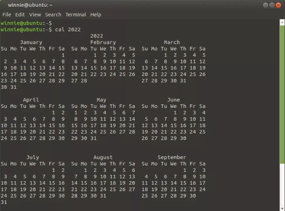 I-Linux Cal Command 2383_6