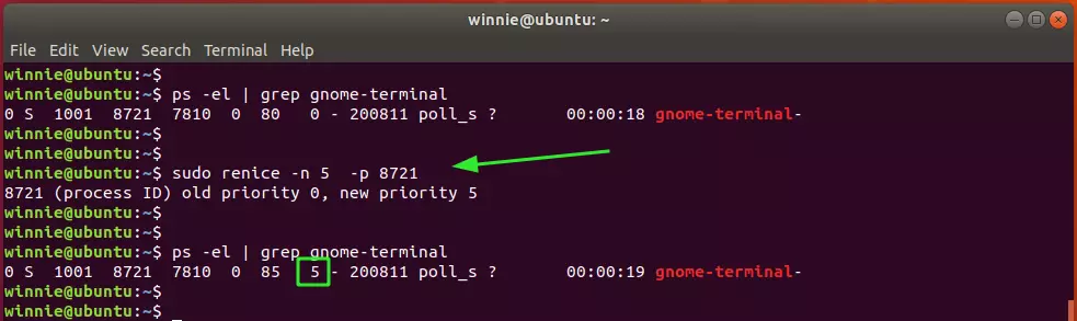 Linux Nice & Renice команда с примери 2387_5
