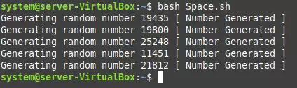 Bash Pad տող բացատներով 238_3