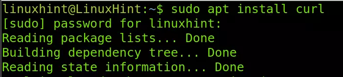 A cURL parancs használata Linuxban