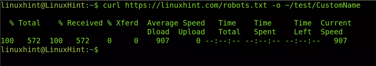 Linux માં cURL આદેશનો ઉપયોગ કેવી રીતે કરવો 239_5