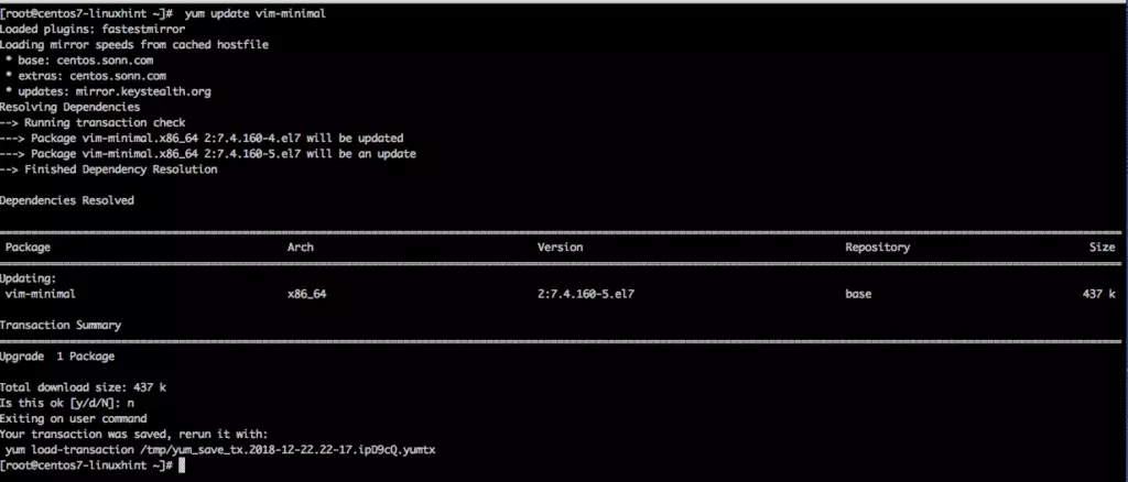 تحديث CentOS 2408_2