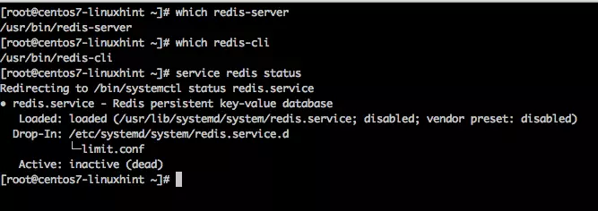 Redis ကို CentOS 7.5 တွင် ထည့်သွင်းပါ။ 2411_3