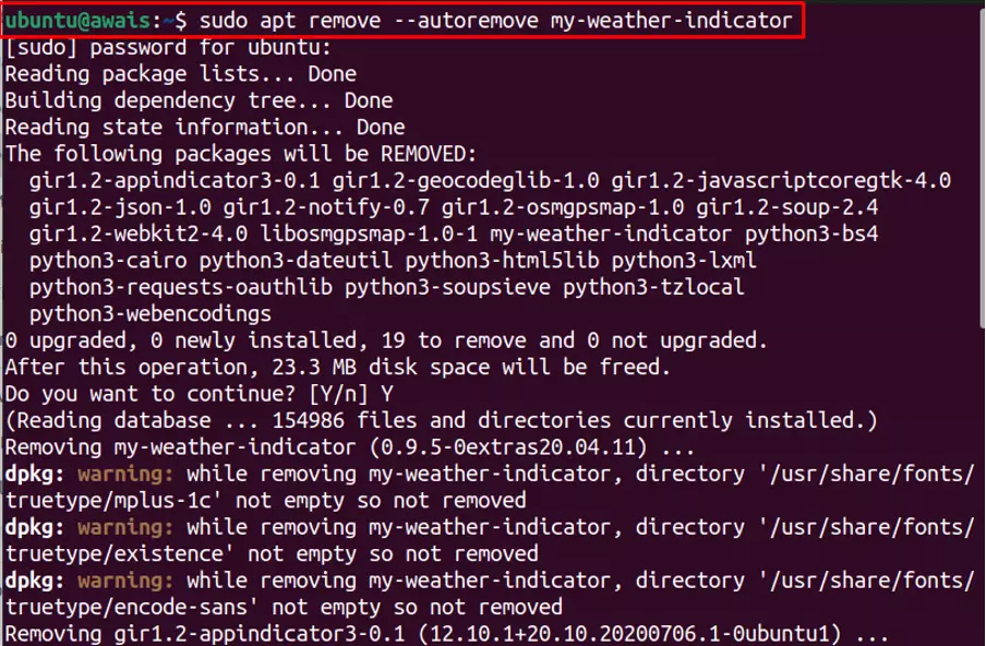 Как установить индикатор погоды для Ubuntu 22.04 (LTS) 2421_14