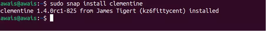 Ubuntu 22.04 . पर क्लेमेंटाइन म्यूजिक प्लेयर कैसे स्थापित करें 2423_7