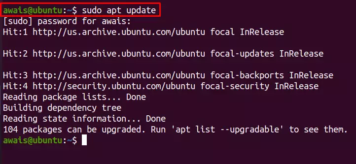 Sådan opgraderes Ubuntu 20.04 LTS til Ubuntu 22.04 LTS 2429_1
