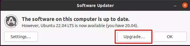 Sådan opgraderes Ubuntu 20.04 LTS til Ubuntu 22.04 LTS 2429_7