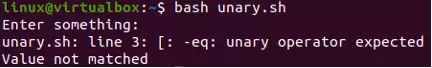 Probléma megoldása: Bash Unary Operator várható 242_4