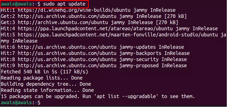 Ubuntu 22.04 дээр аюулгүй байдлын шинэчлэлтүүдийг суулгах бүрэн гарын авлага 2430_1