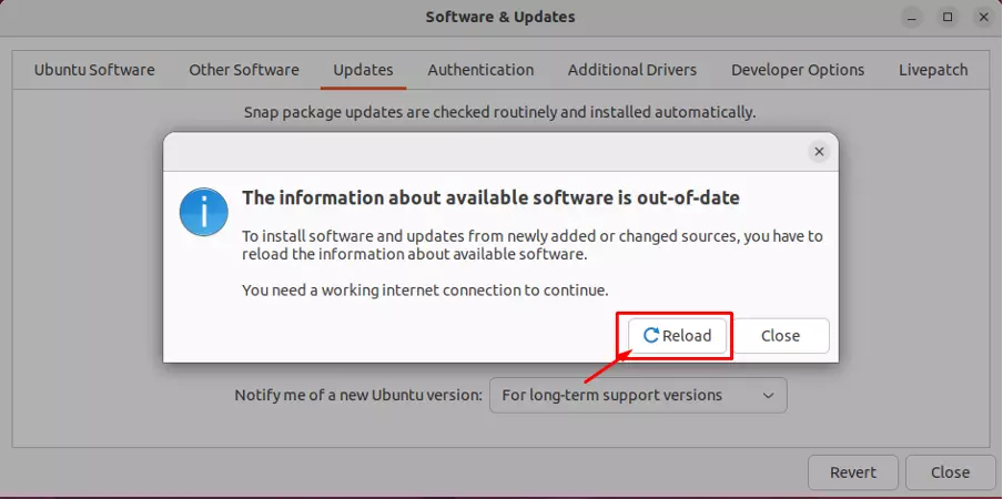 Potpuni vodič za instaliranje sigurnosnih ažuriranja na Ubuntu 22.04 2430_12